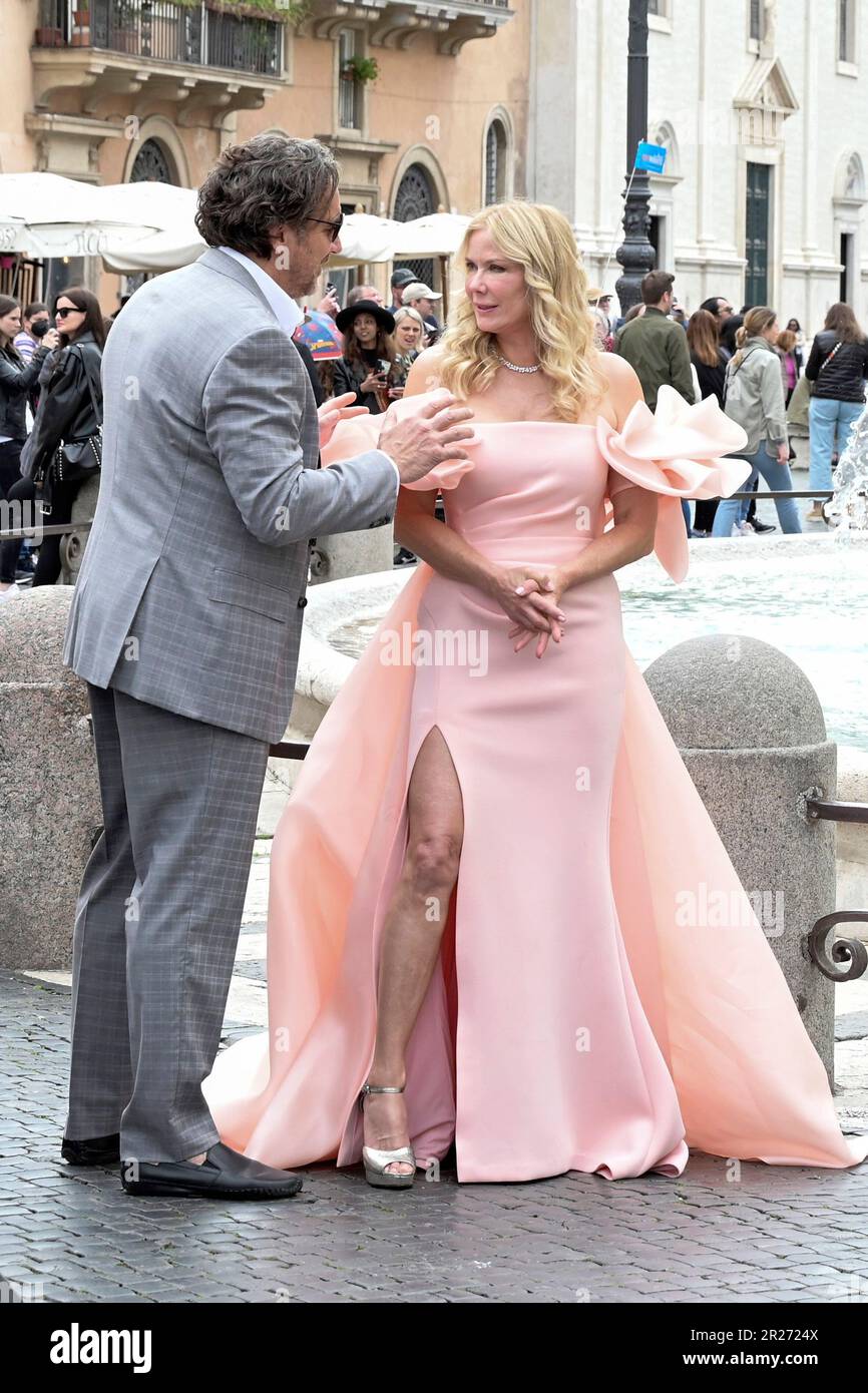 Rom, Italien. 17th May, 2023. Thorsten Kaye und Katherine Kelly Lang ...