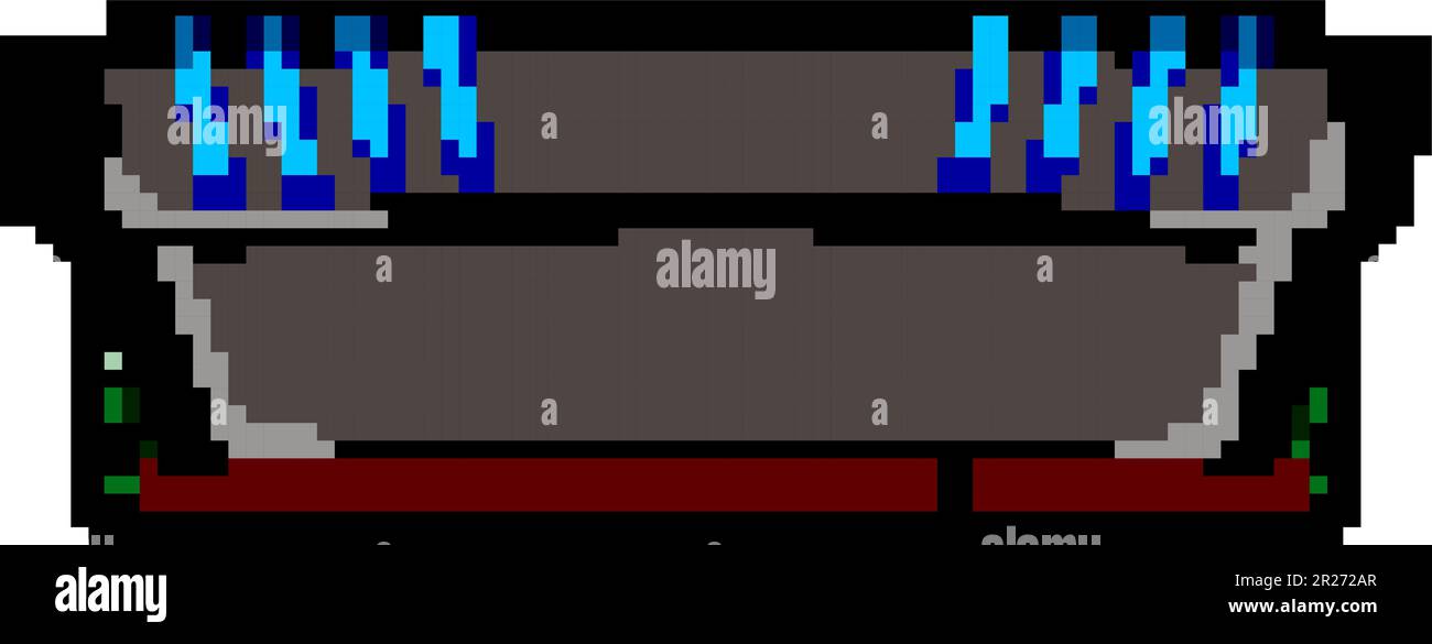 computer desktop memory game pixel art vector illustration Stock Vector ...