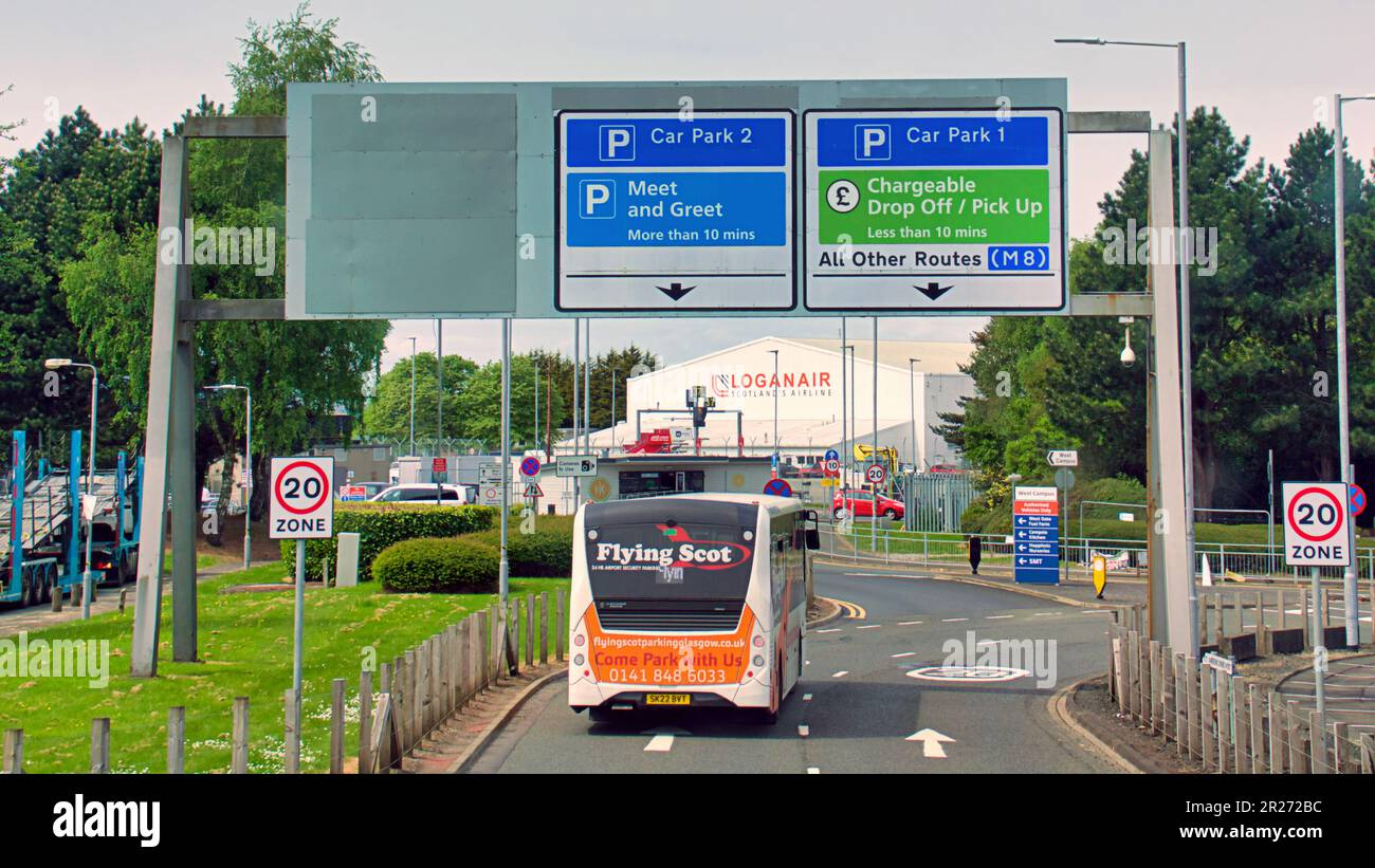 Abbotsinch airport hi-res stock photography and images - Alamy