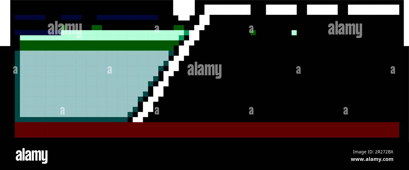 pc desktop memory game pixel art vector illustration Stock Vector Image ...