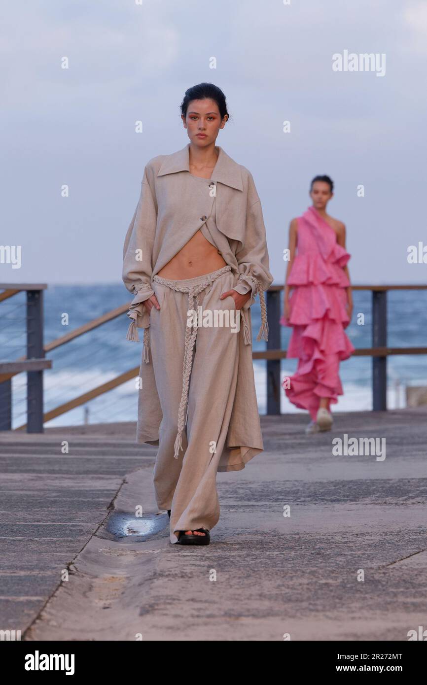 Sydney, Australia. 17th May, 2023. A model walks the runway during the ...