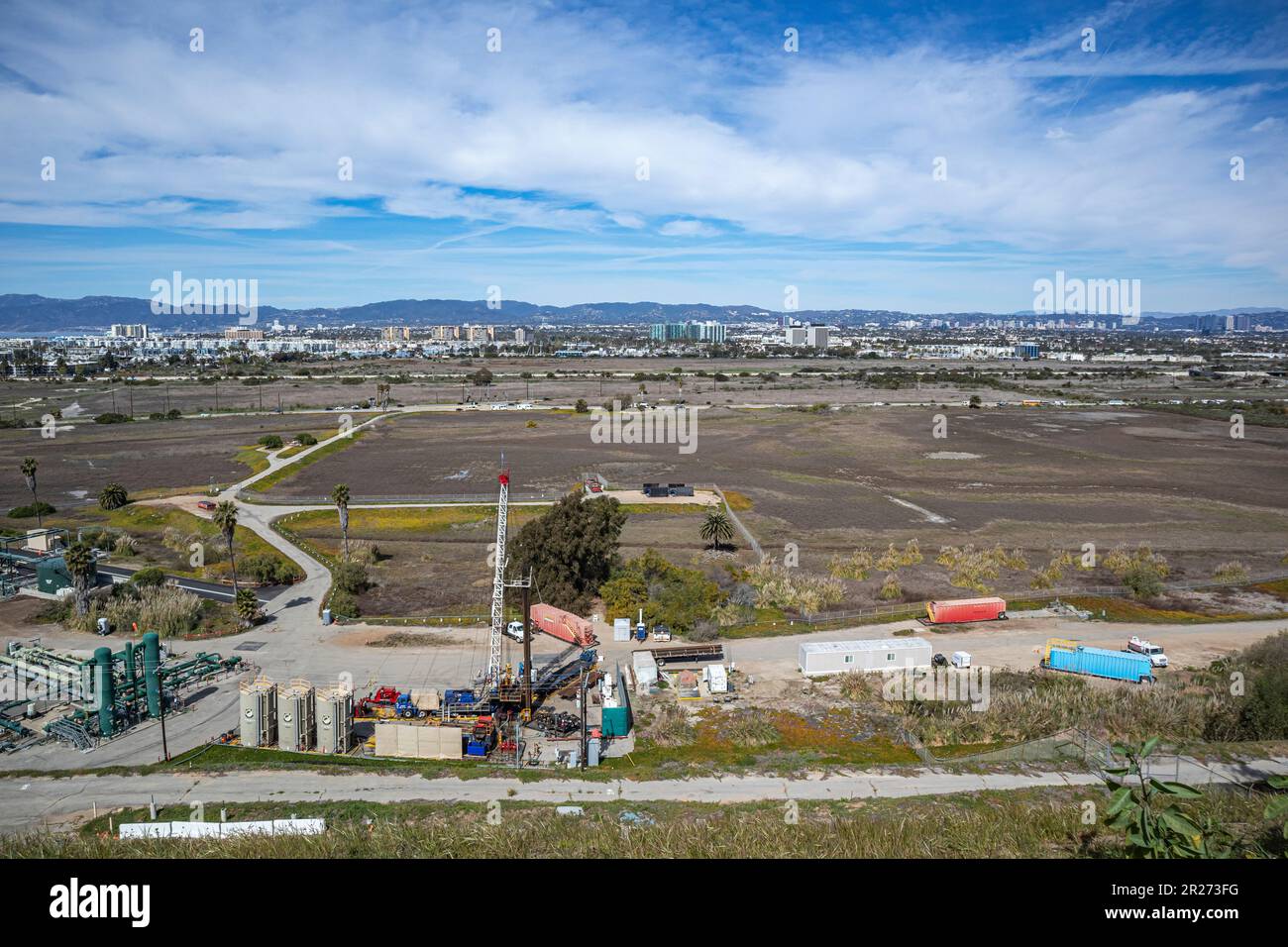 Natural gas production facility operating on ecological reserve ...