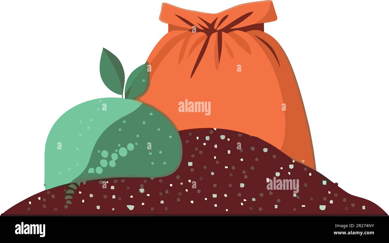 Full sack of organic fruits over white Stock Vector Image & Art - Alamy