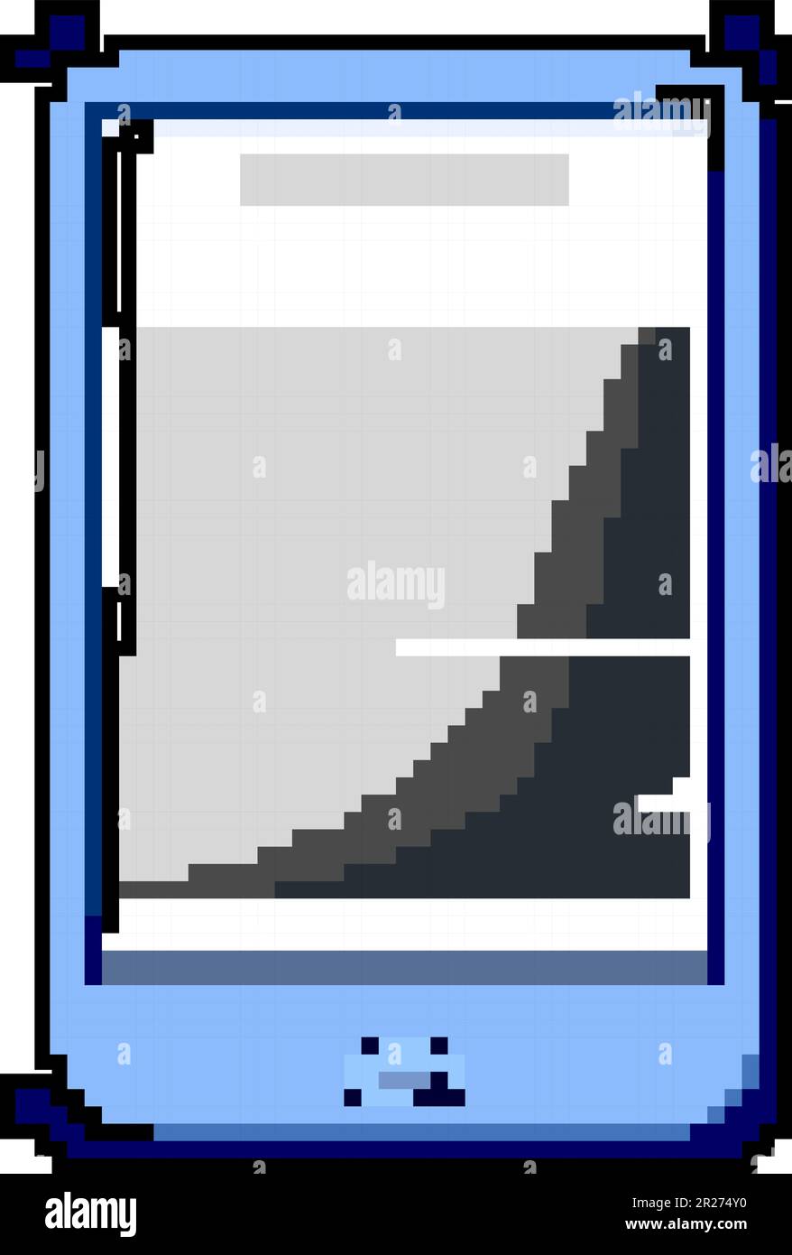 electronic ebook reader game pixel art vector illustration Stock Vector ...