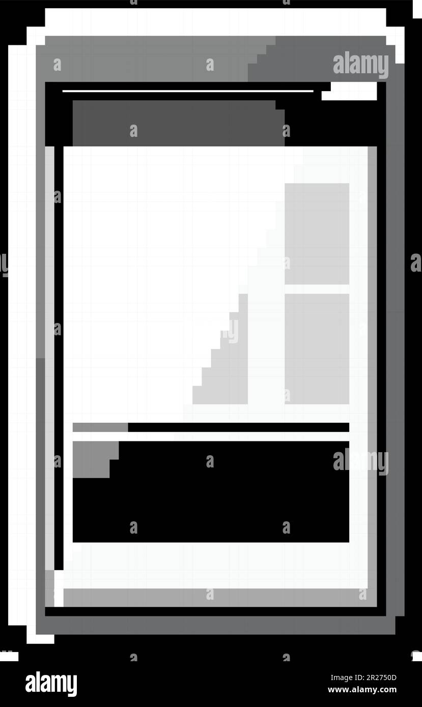 technology ebook reader game pixel art vector illustration Stock Vector ...