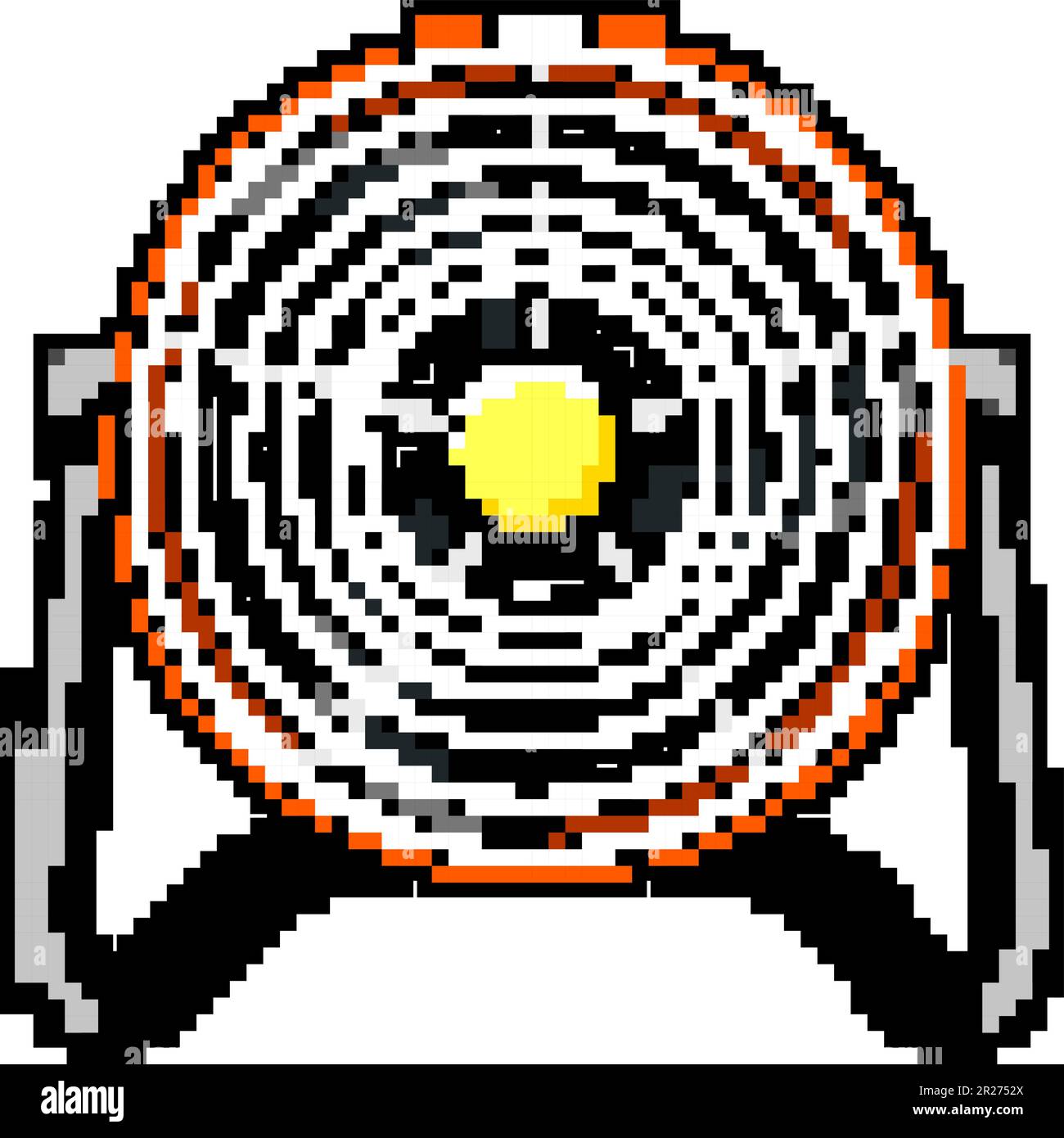 Air Electric Fan Game Pixel Art Vector Illustration Stock Vector Image And Art Alamy