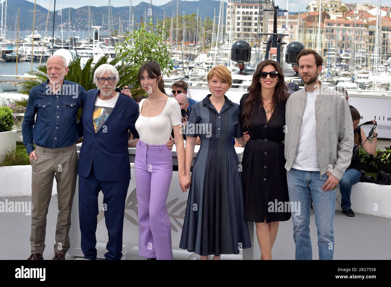Cannes, France. 17th May, 2023. Pascal Greggory, Pierre Richard ...