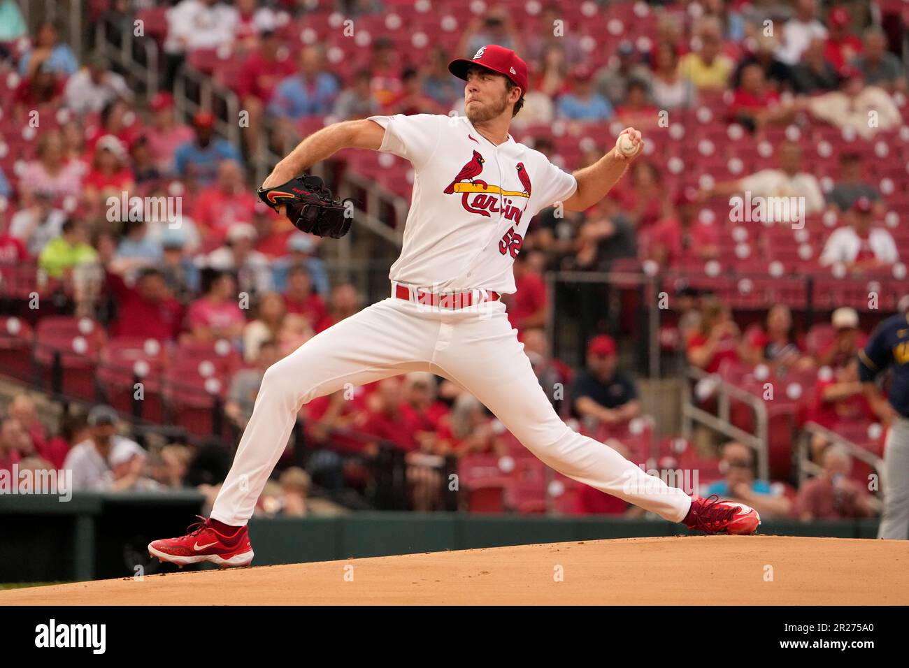 St. Louis Cardinals starting pitcher Matthew Liberatore throws during ...