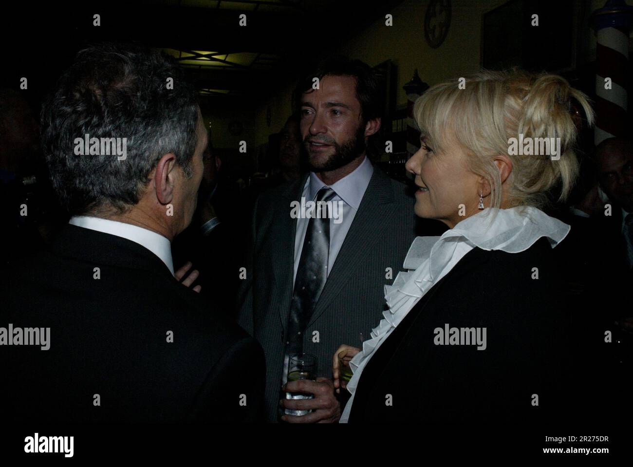 Hugh Jackman and Deborra Lee Furness speak with Australian television ...
