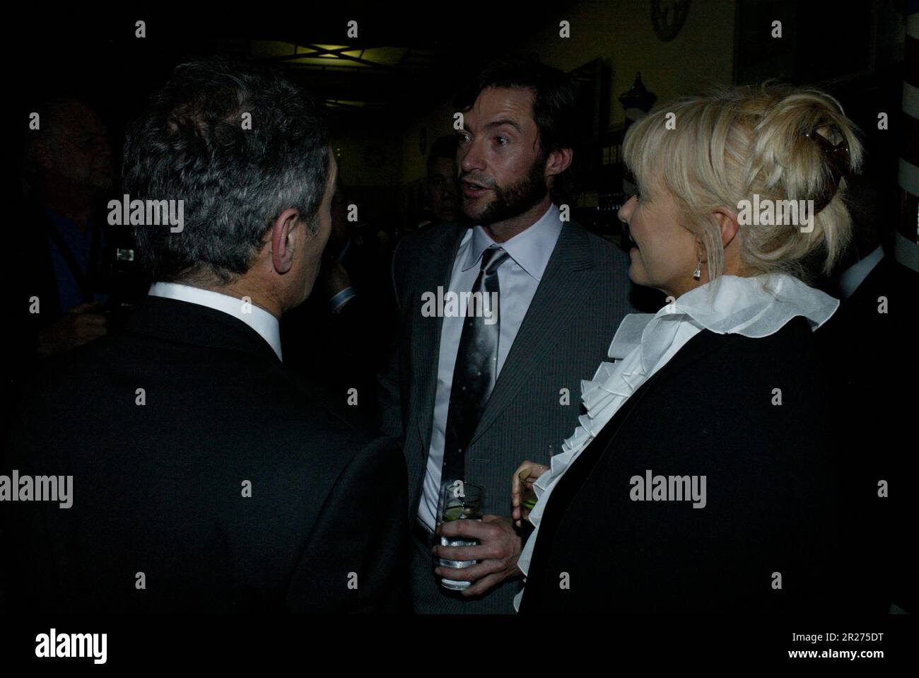 Hugh Jackman and Deborra Lee Furness speak with Australian television ...