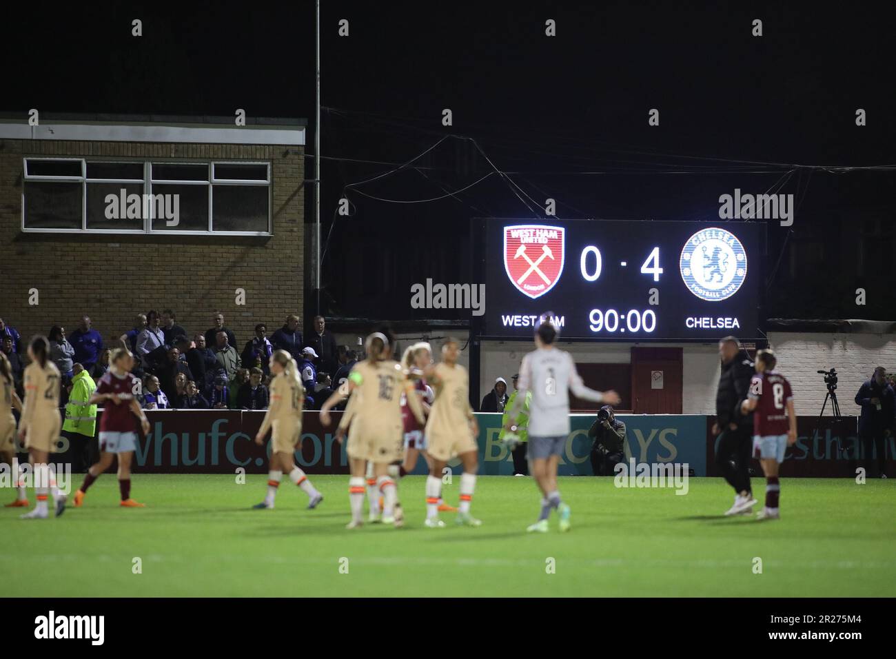 London, UK. 17th May, 2023. The scoreboard shows the final score during ...