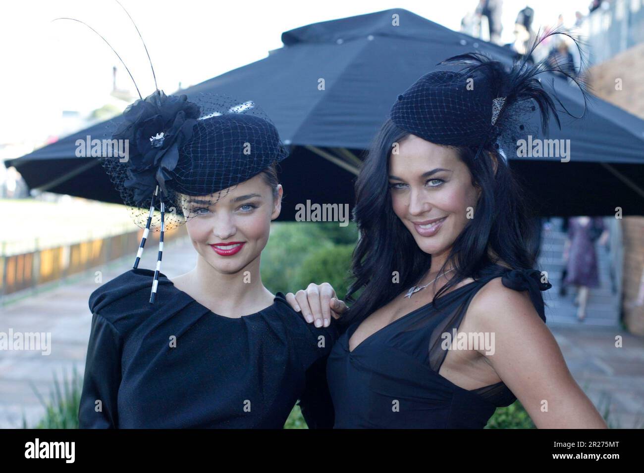 Miranda Kerr and Megan Gale The Doncaster Day racing carnival at Royal ...