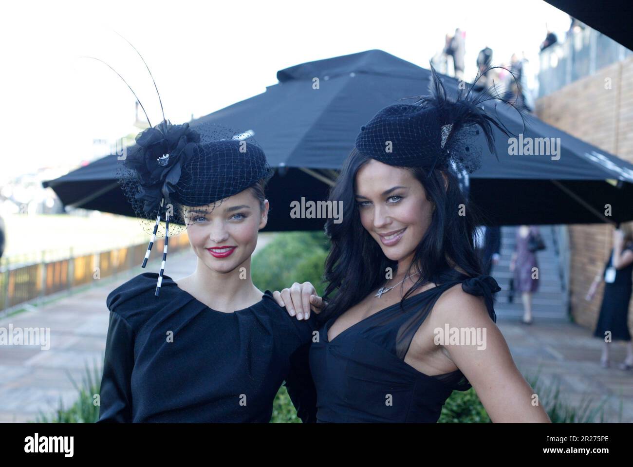 Megan Gale and Miranda Kerr The Doncaster Day racing carnival at Royal ...