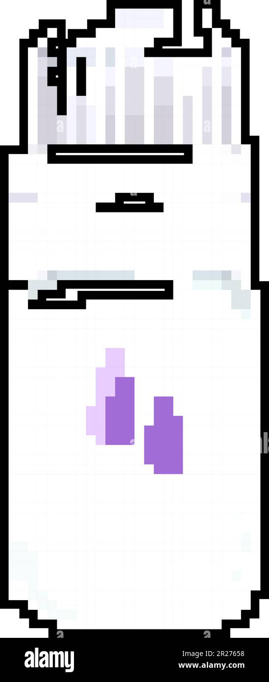 liquid eye drop game pixel art vector illustration Stock Vector Image ...