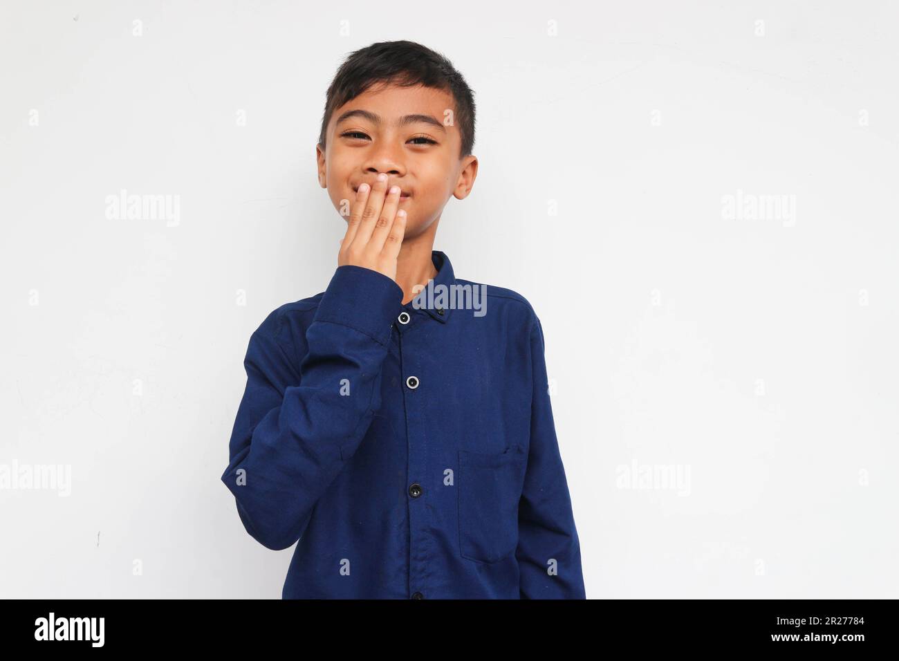 Embarrassed boy hi-res stock photography and images - Alamy