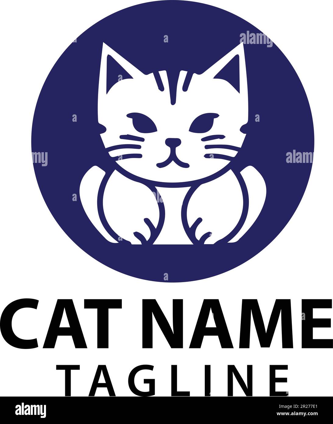 Sticker silhouette rounded shape Cut Out Stock Images & Pictures - Alamy