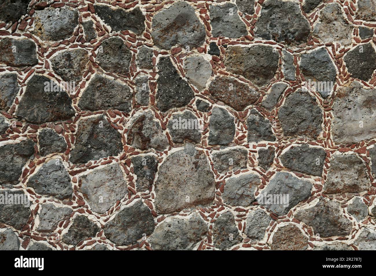 Texture of grey stone wall as background, closeup Stock Photo - Alamy