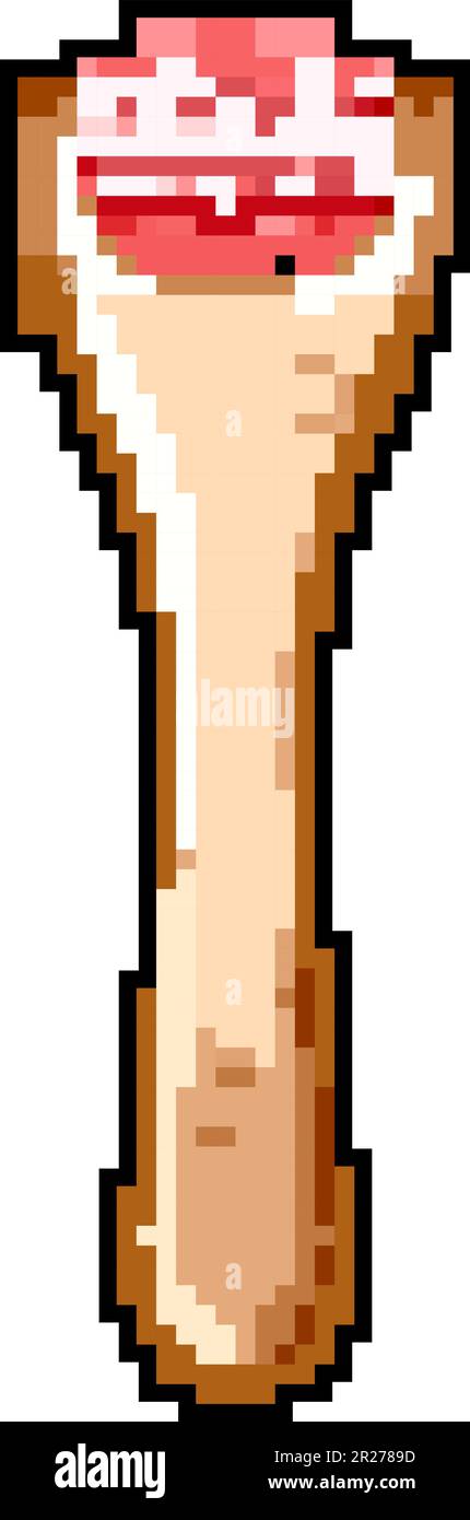 salon face massager game pixel art vector illustration Stock Vector ...
