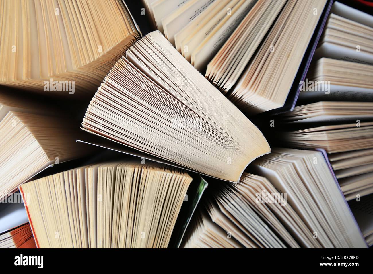 Collection of different books as background, closeup Stock Photo - Alamy