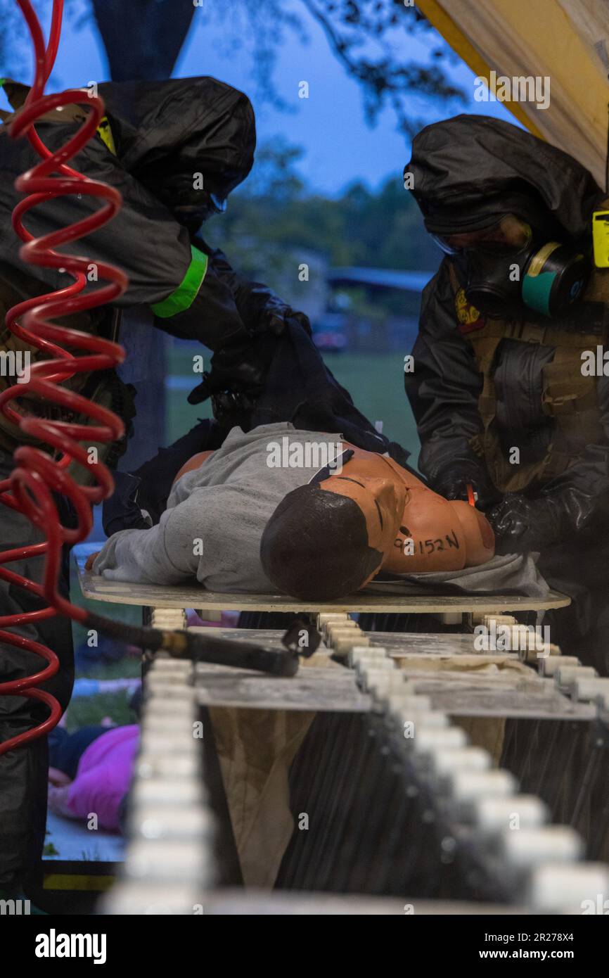 U.S. Marines with the Chemical Biological Incident Response Force ...