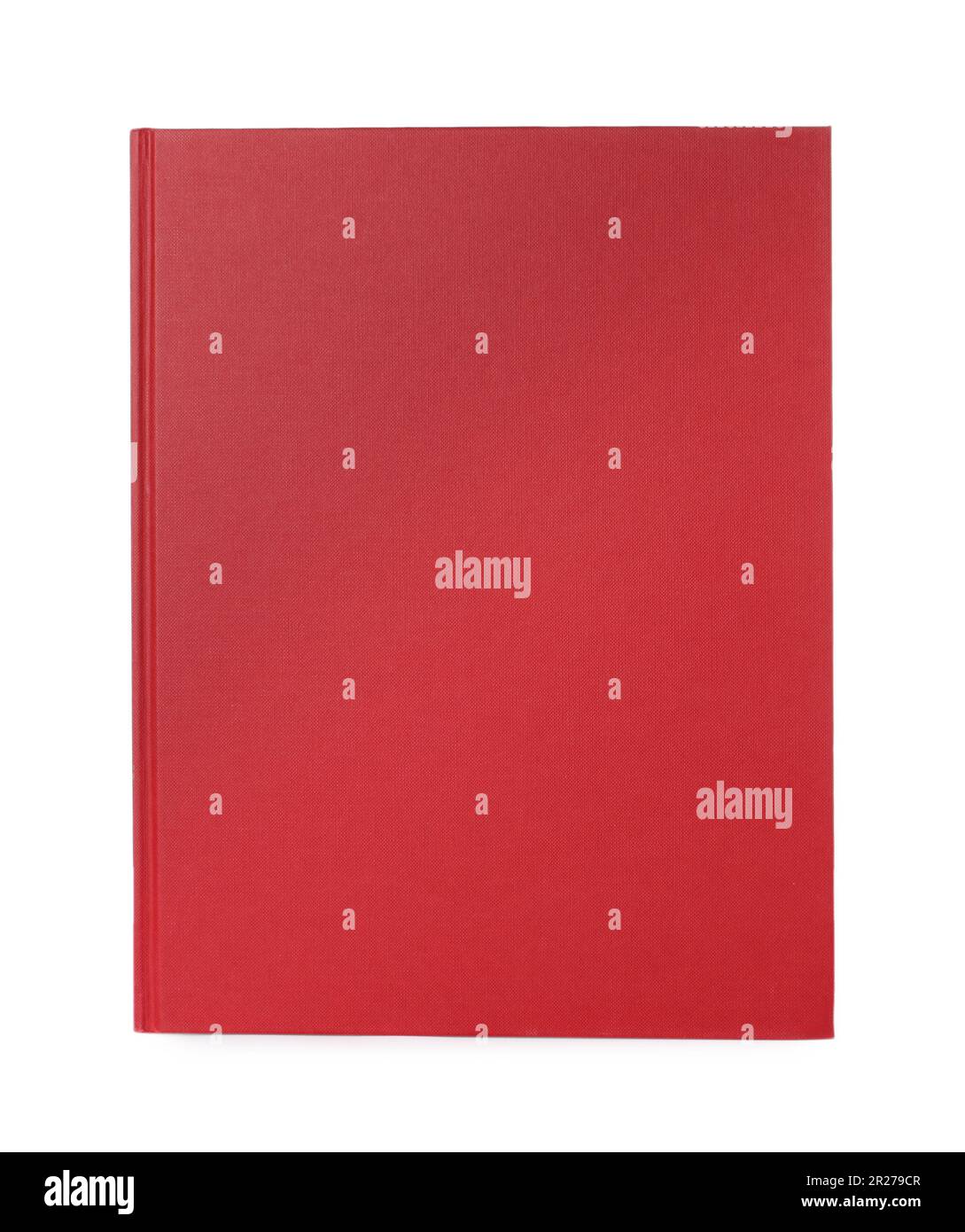 Closed red blank book mockup hi-res stock photography and images - Alamy