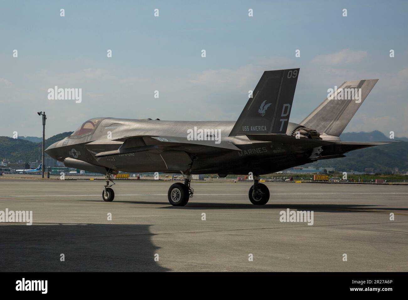 A U.S. Marine Corps¬¬ F-35B Lightning II aircraft Marine Fighter Attack ...