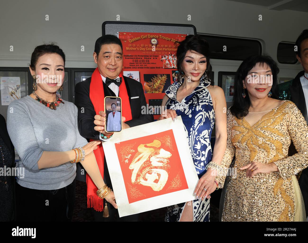 Laguna Woods, California, USA. 13th May, 2023. Amy Ren, producer/choreographer of the Golden ...