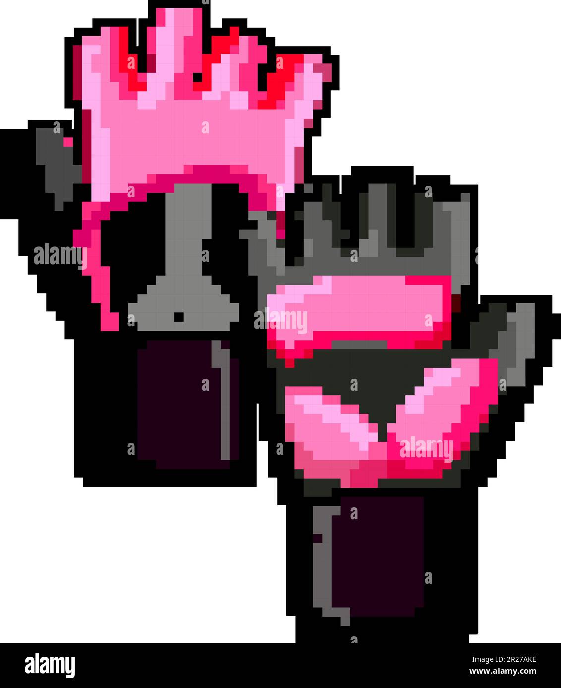 Gloves pixel hi-res stock photography and images - Alamy