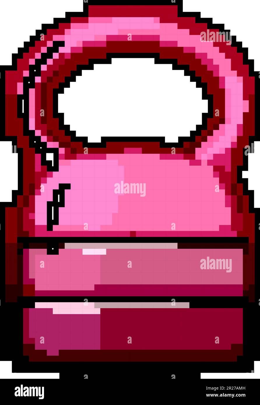 exercise fitness kettlebell game pixel art vector illustration Stock Vector Image & Art - Alamy