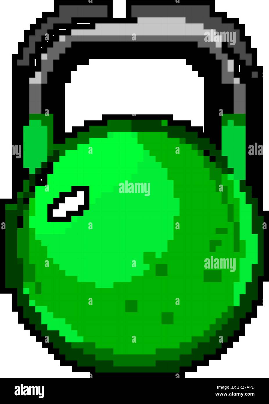 Weight Fitness Kettlebell Game Pixel Art Vector Illustration Stock Vector Image And Art Alamy 