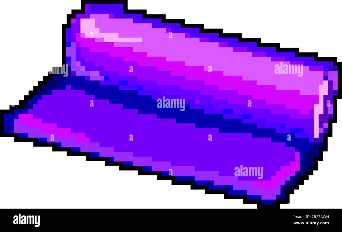 workout fitness mat game pixel art vector illustration Stock Vector ...