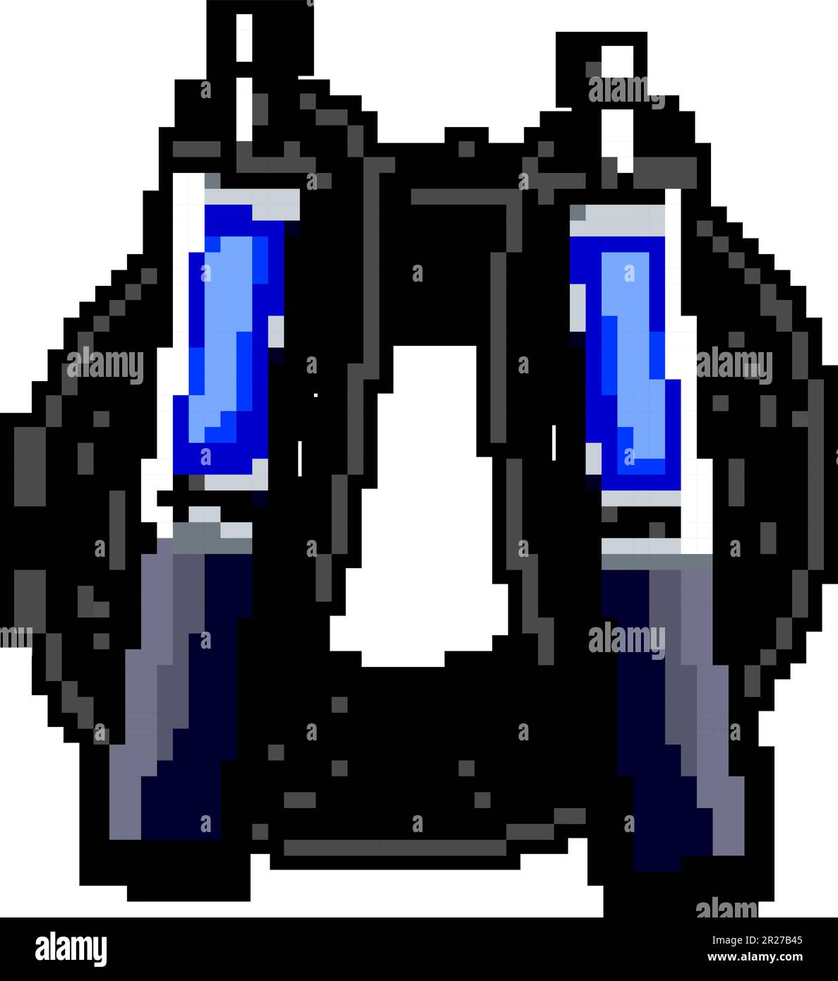 gym fitness rope game pixel art vector illustration Stock Vector Image ...