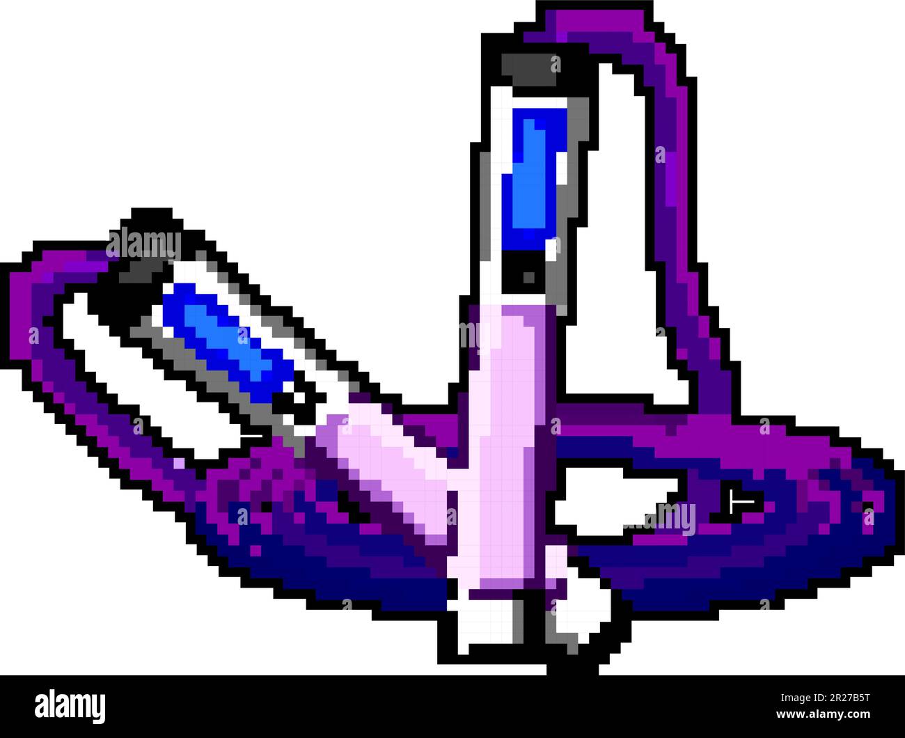 sport fitness rope game pixel art vector illustration Stock Vector ...