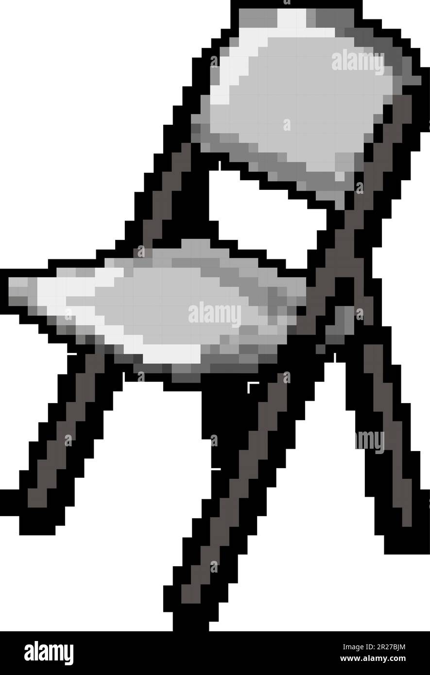 beach folding chair game pixel art vector illustration Stock Vector ... beach folding chair game pixel art vector illustration Stock Vector ...