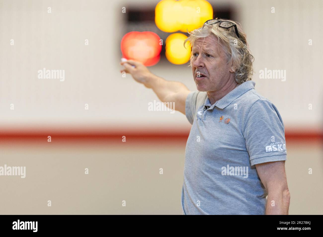 Ottawa, Canada. 17 May 2023. "Cees van Rootselaar, head coach of the ...