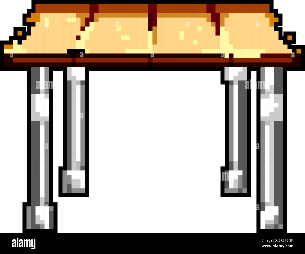 furniture folding table game pixel art vector illustration Stock Vector ... furniture folding table game pixel art vector illustration Stock Vector ...