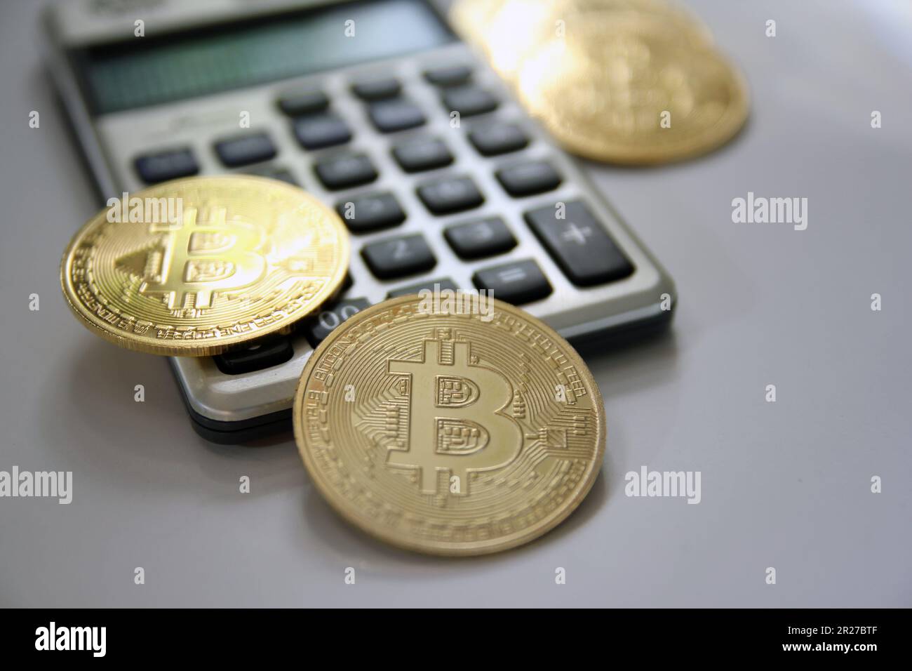 Bitcoin calculator hi-res stock photography and images - Alamy