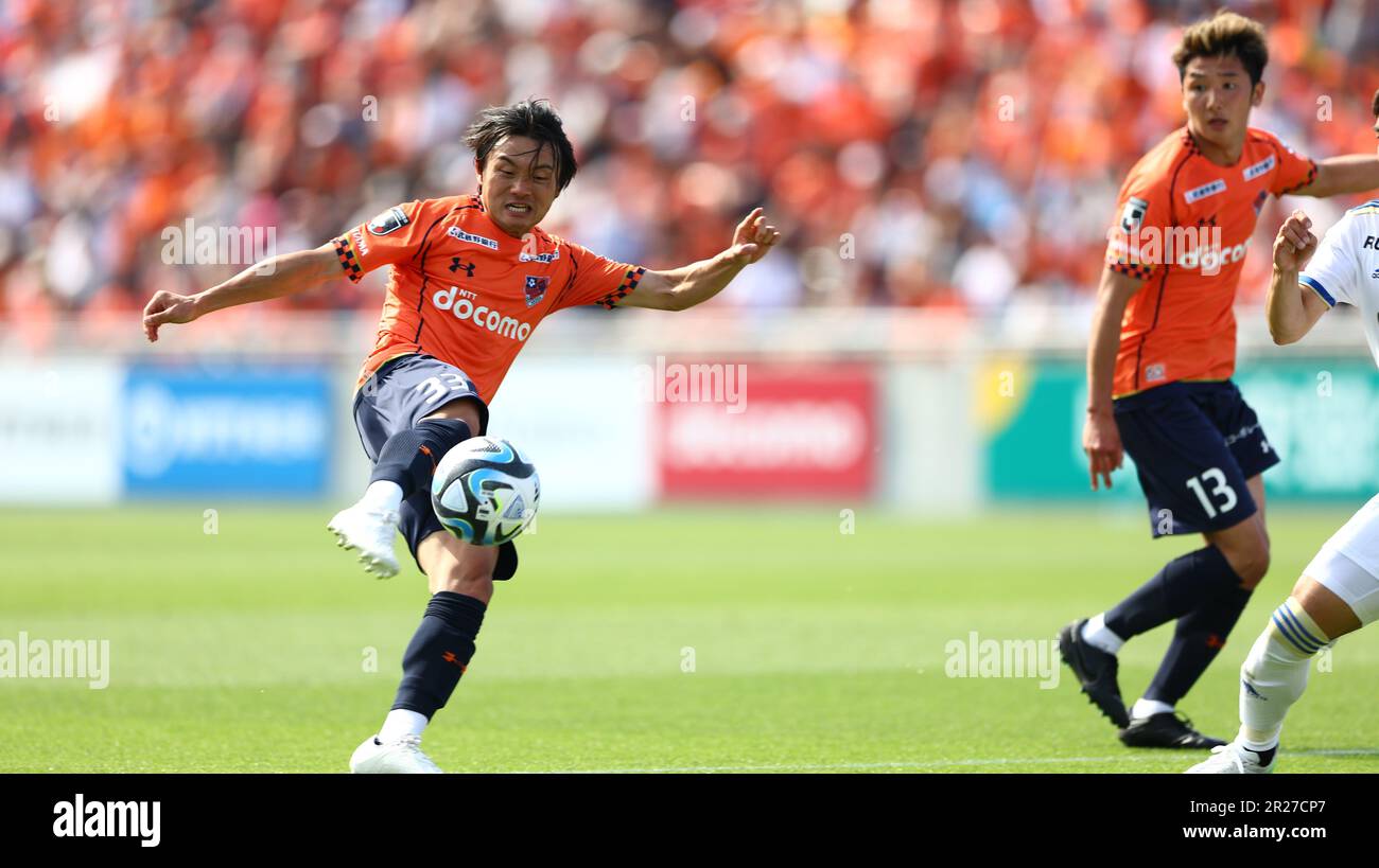 Saitama, Japan. 3rd May, 2023. Omiya Ardija's Keisuke Muroi during the ...