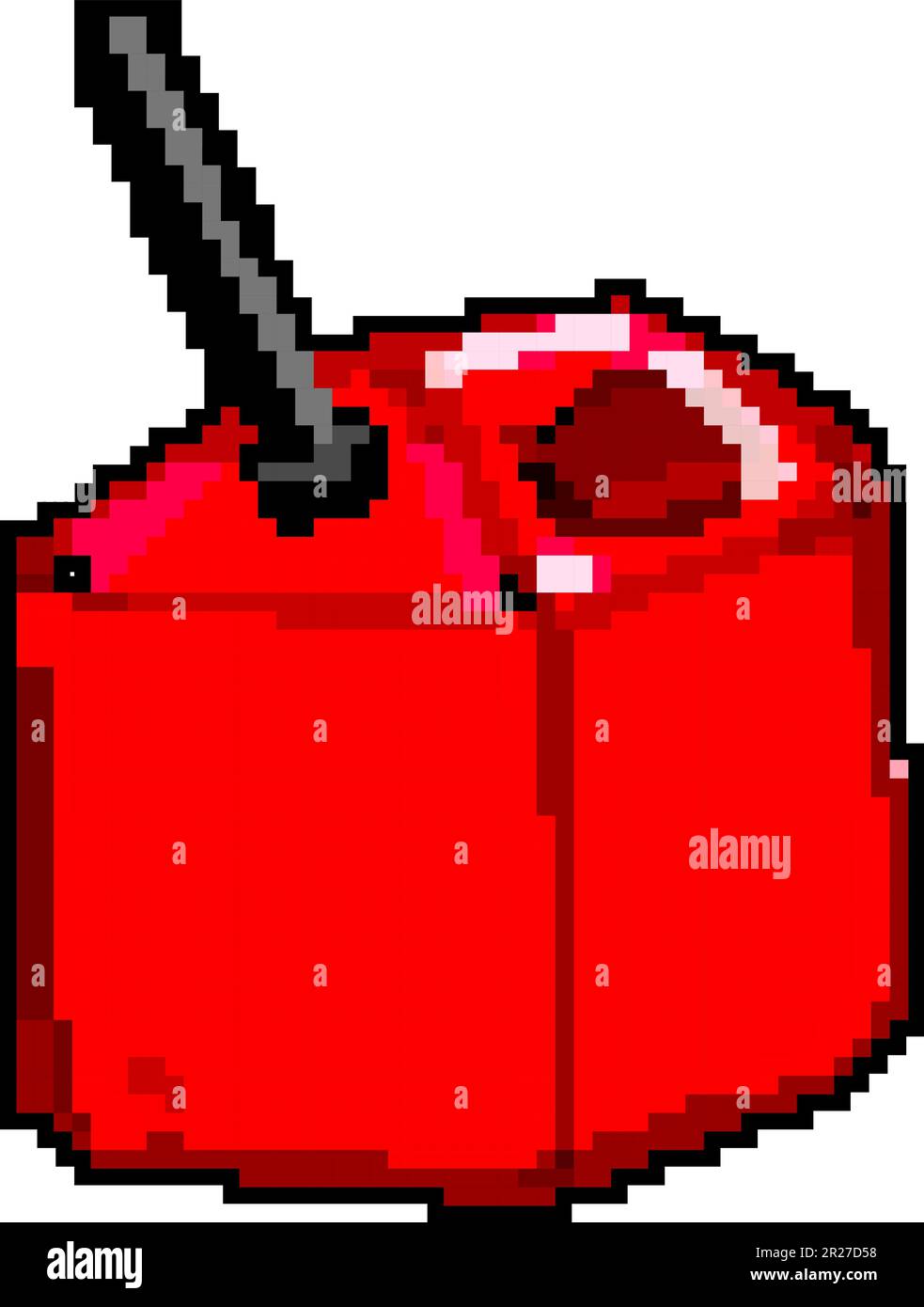 container fuel can game pixel art vector illustration Stock Vector ...