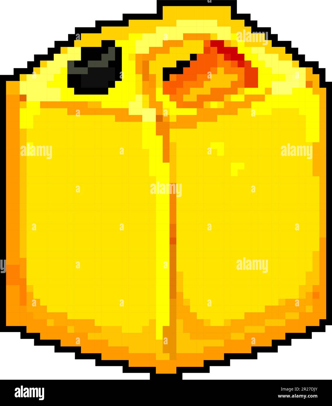 gallon fuel can game pixel art vector illustration Stock Vector Image ...