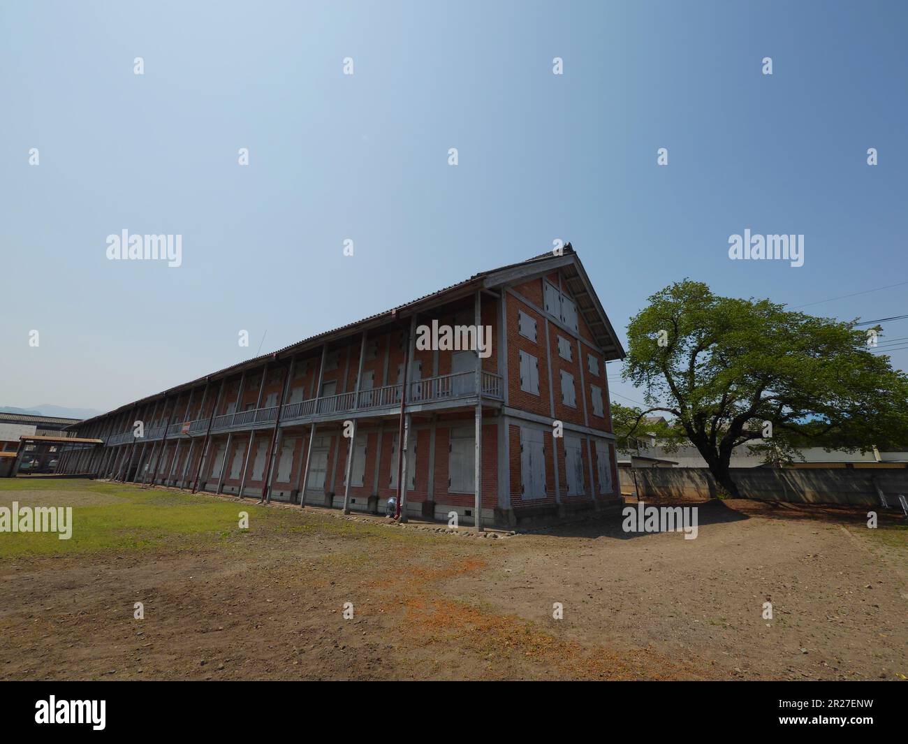 West Cocoon Warehouse of Tomioka Silk Mill Stock Photo - Alamy