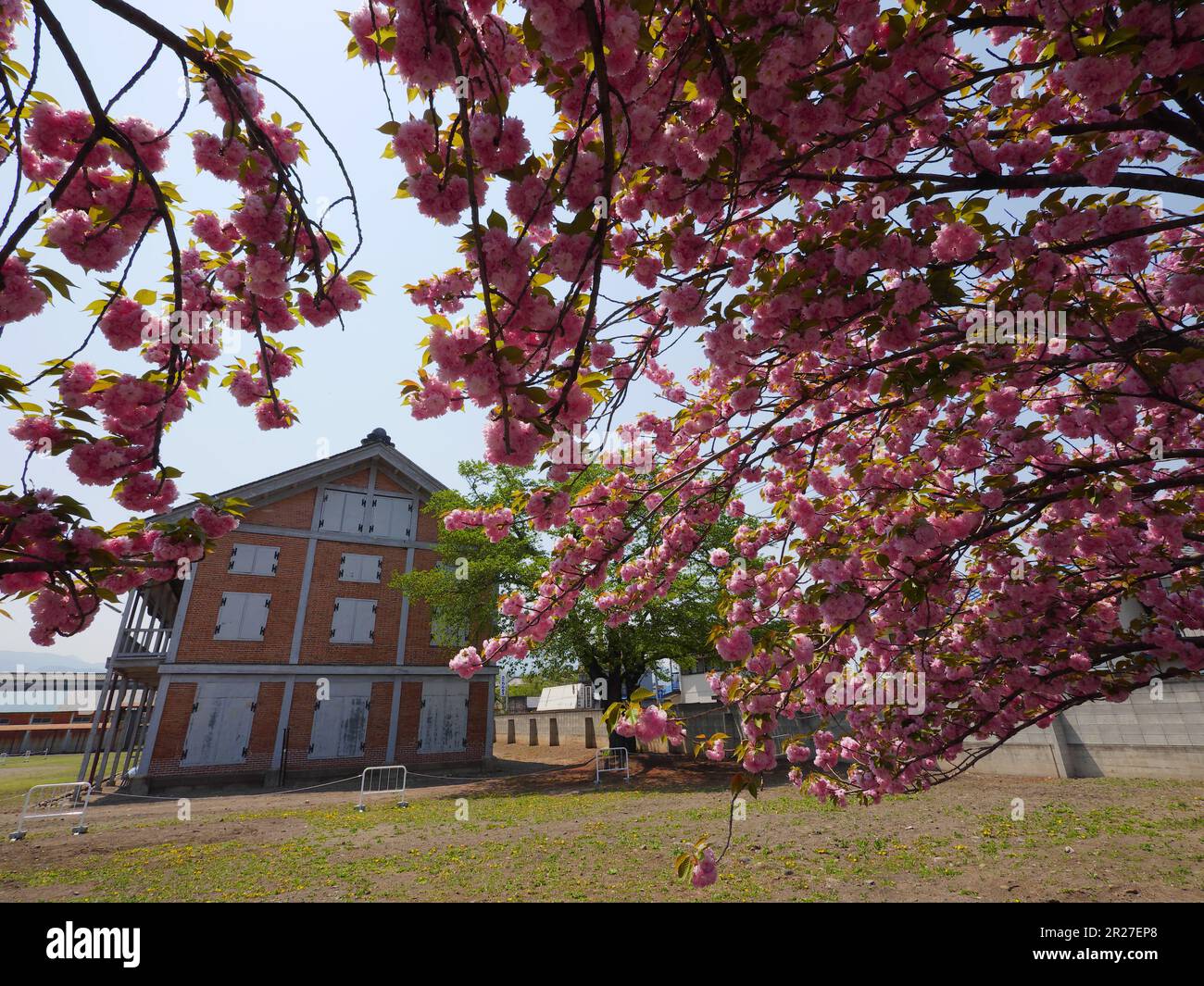 West Cocoon Warehouse of Tomioka Silk Mill Stock Photo - Alamy