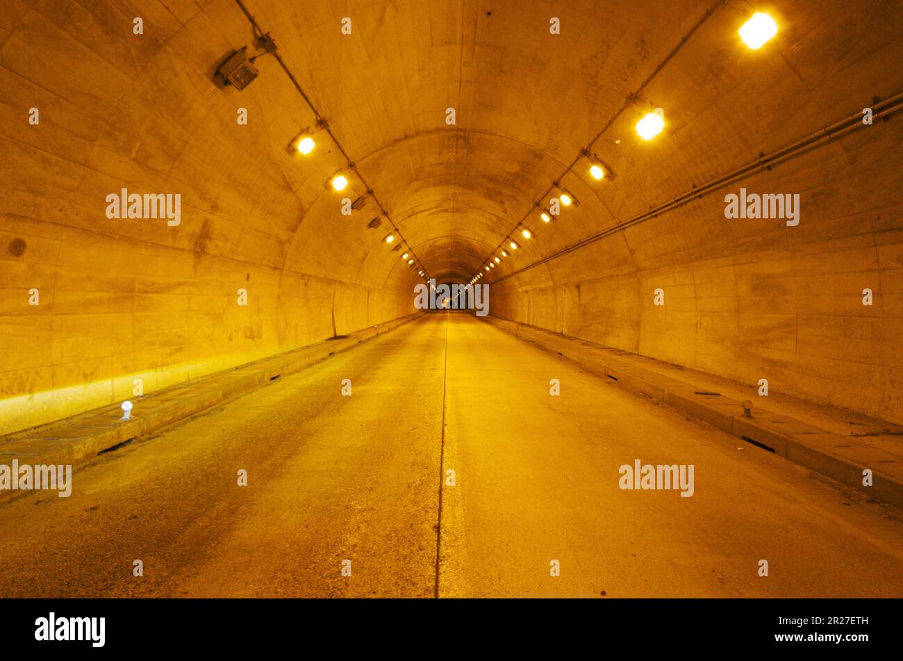 Area near Tamagawa hot springs tunnel Stock Photo - Alamy