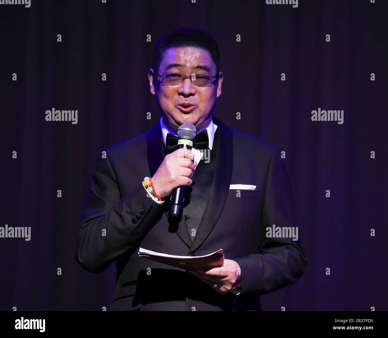 Laguna Woods, California, USA. 13th May, 2023. TV host Joey Zhou ...