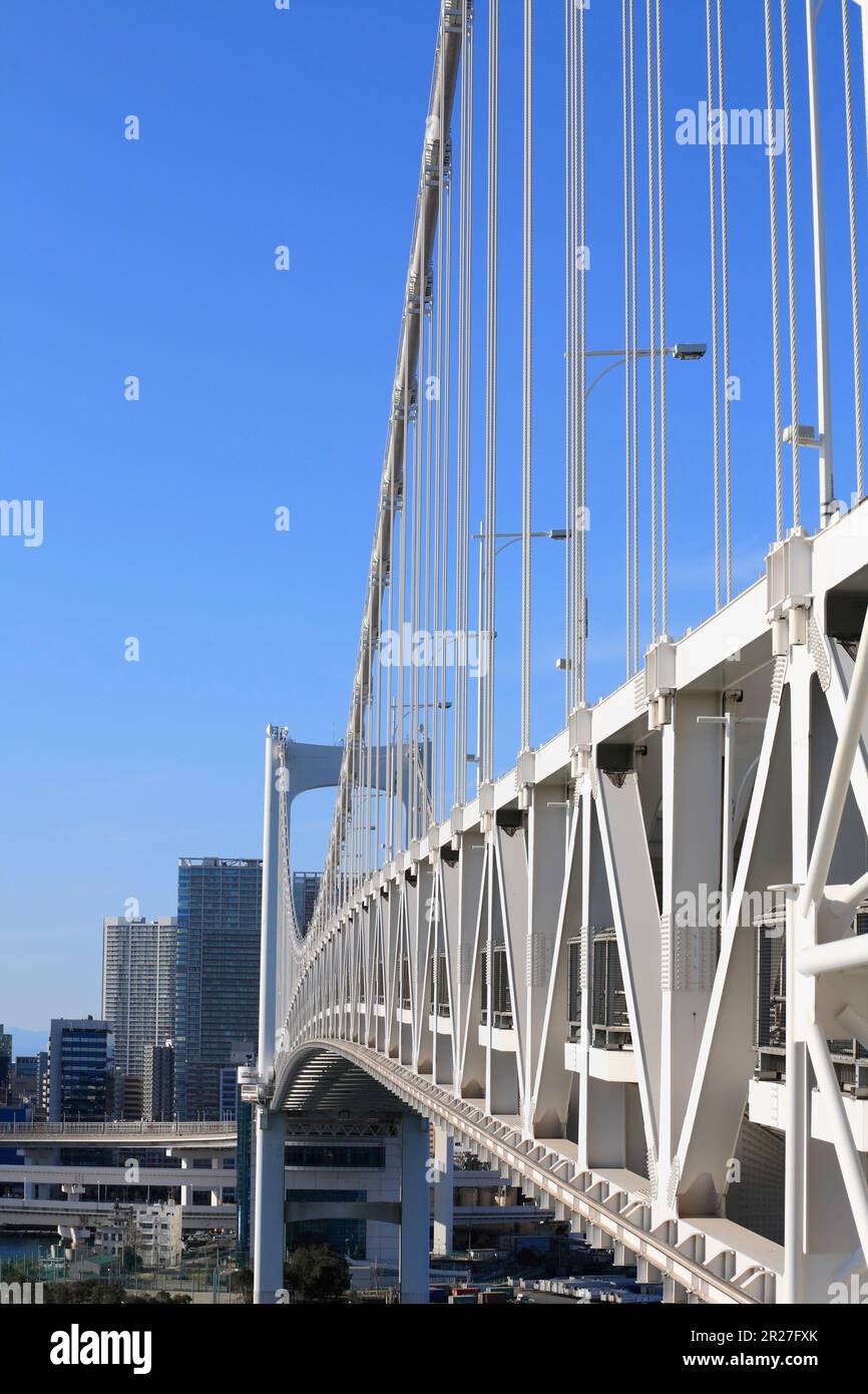Rainbow Bridge structural parts Stock Photo - Alamy