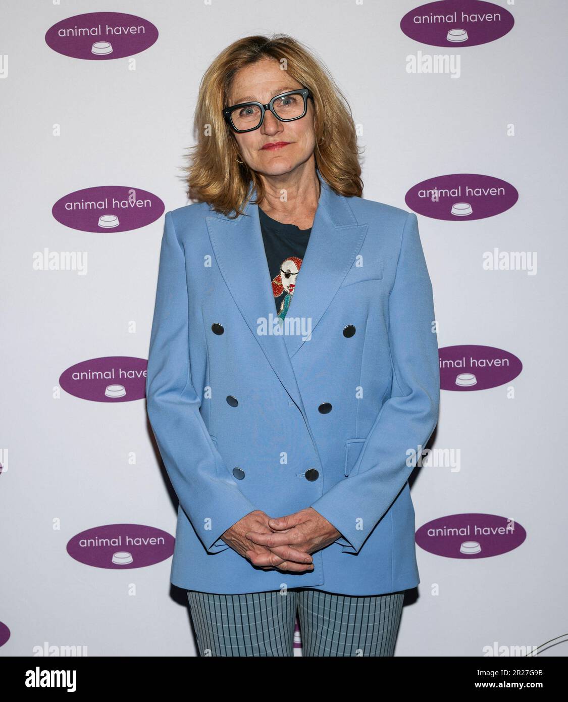 Edie Falco attends the Animal Haven benefit gala at Second on Wednesday ...