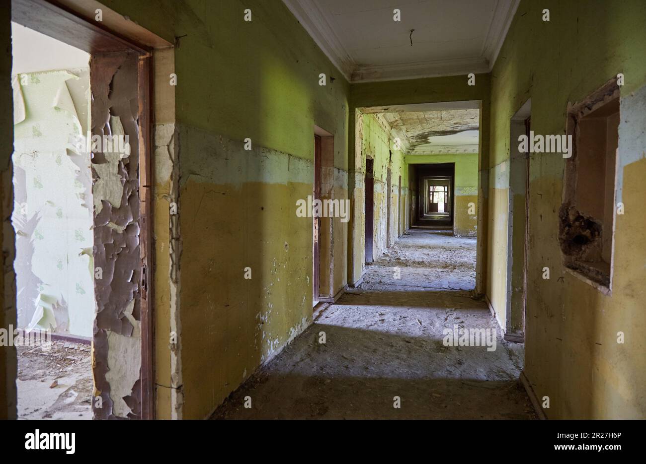 The former Soviet spa town of Tskaltubo in Georgia is now in ruins, and ...