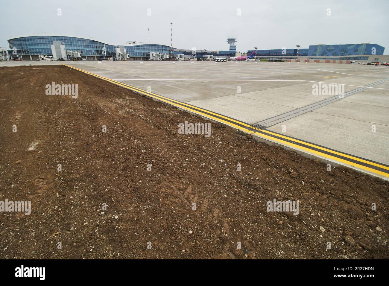 Bucharest, Romania. 17th May, 2023: The newest aircraft parking ...
