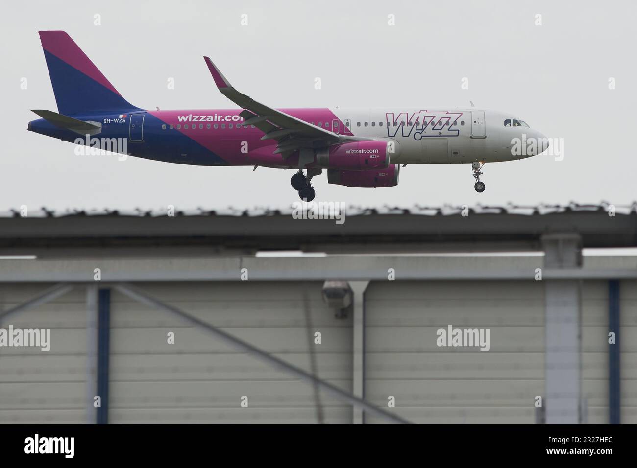Bucharest, Romania. 17th May, 2023: An aircraft of the low cost airline ...
