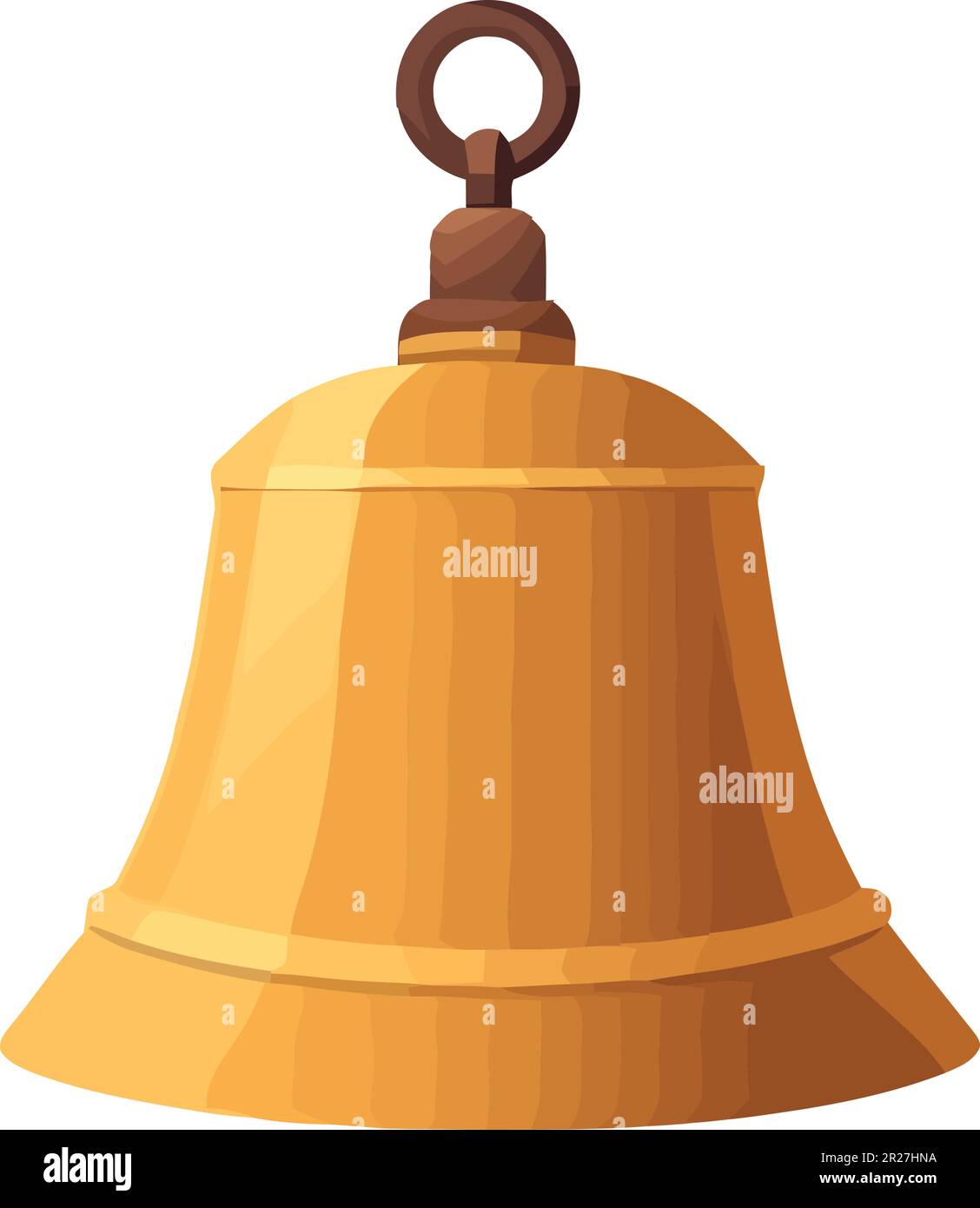 Bell ring loudly Stock Vector Images - Alamy